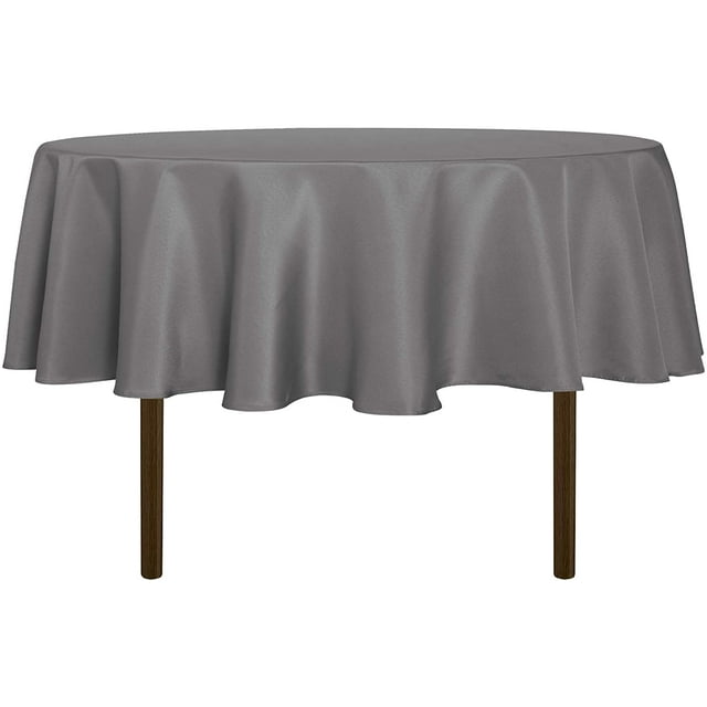 sancua Round Tablecloth - 60 Inch - Water Resistant Spill Proof ...