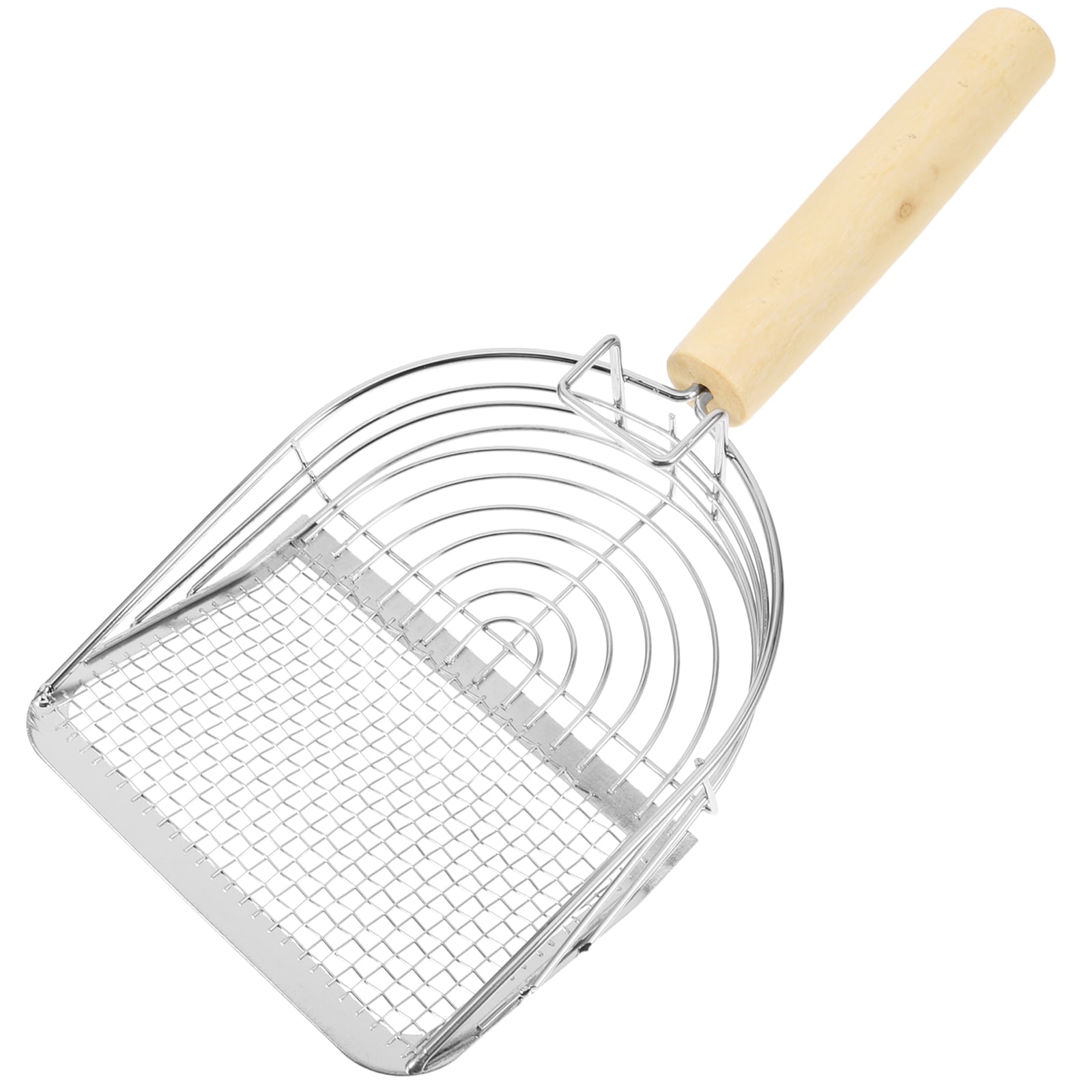 sand sifter cat poop lifter stainless steel cat residue sifting scoop ...