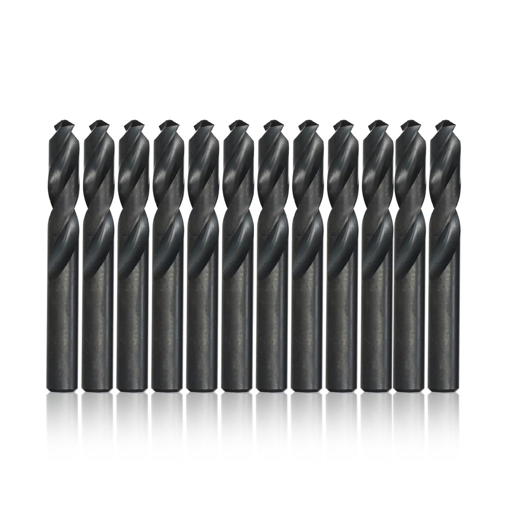 saney #35 High Speed Steel Heavy Duty Split Point Stub Drill Bit (Pack ...
