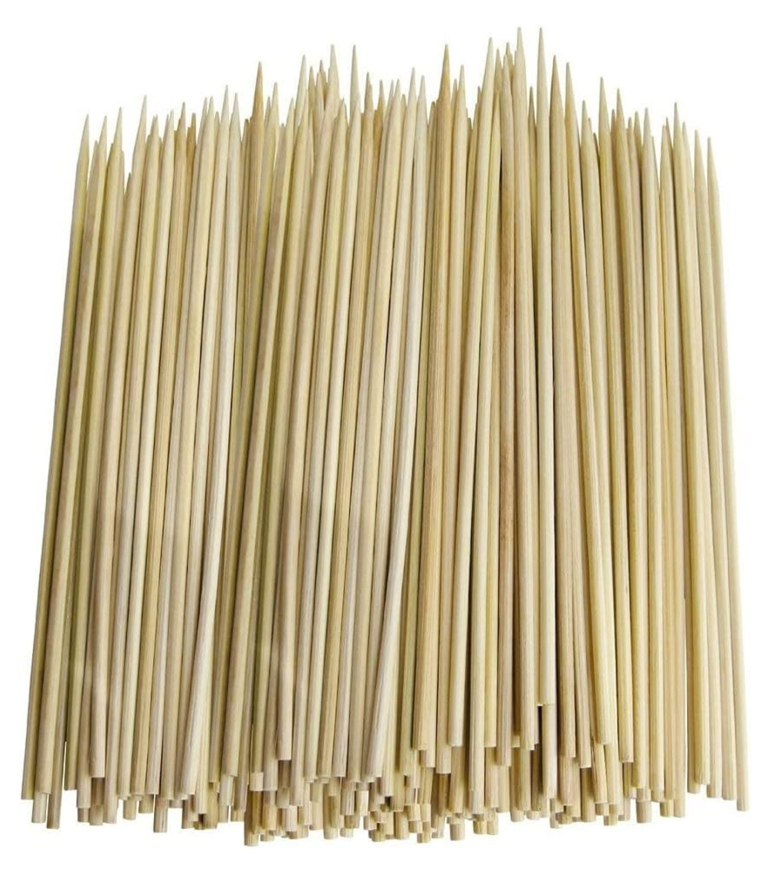 saney 3774, 6 inches Bamboo Skewer Long Toothpicks Appetizer Pick Fruit ...