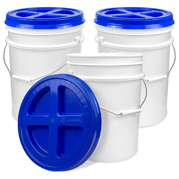 Clear 5 Gallon Bucket