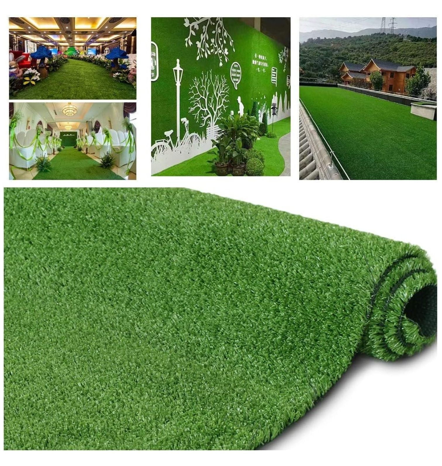 · saney · Artificial Grass Turf Lawn 3FTX10FT,Economy Indoor Outdoor ...