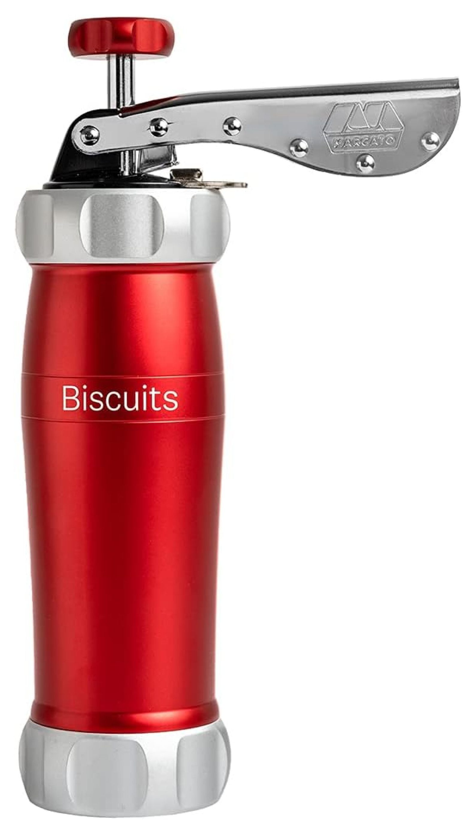saney Biscuit Maker, Anodized Aluminum red - Walmart Business Supplies