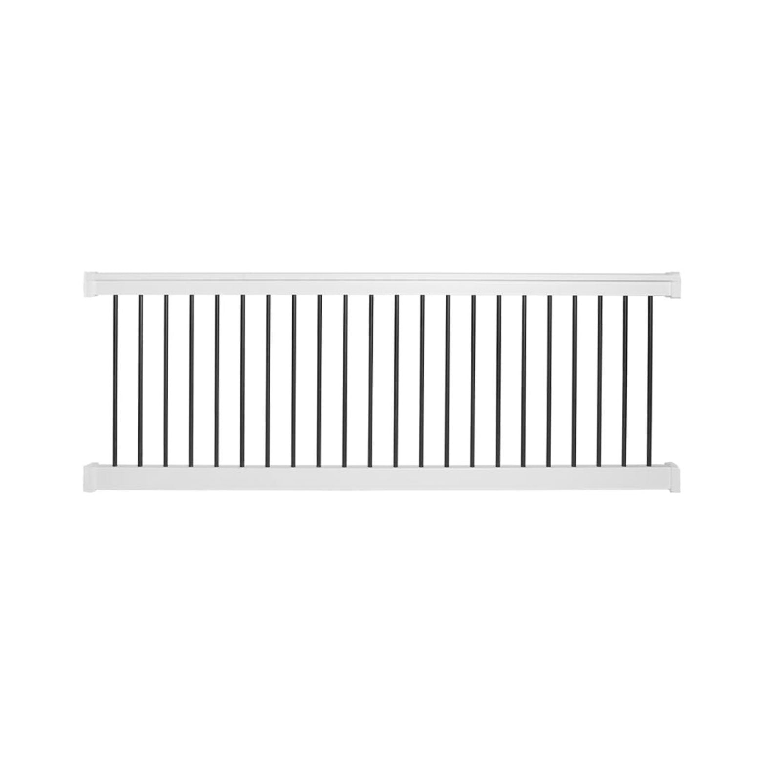 Vinyl Deck Railing Kits Yorkshire Porch And Deck Railing Kit – Vinyl ...