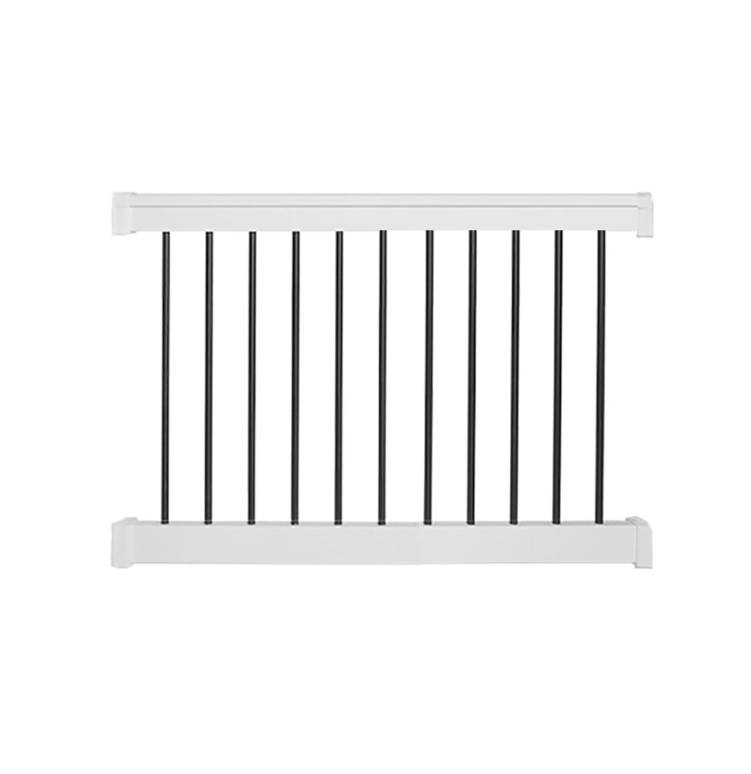 saney Bolton Porch and Deck Railing Kit – Aluminum and Vinyl Railing ...