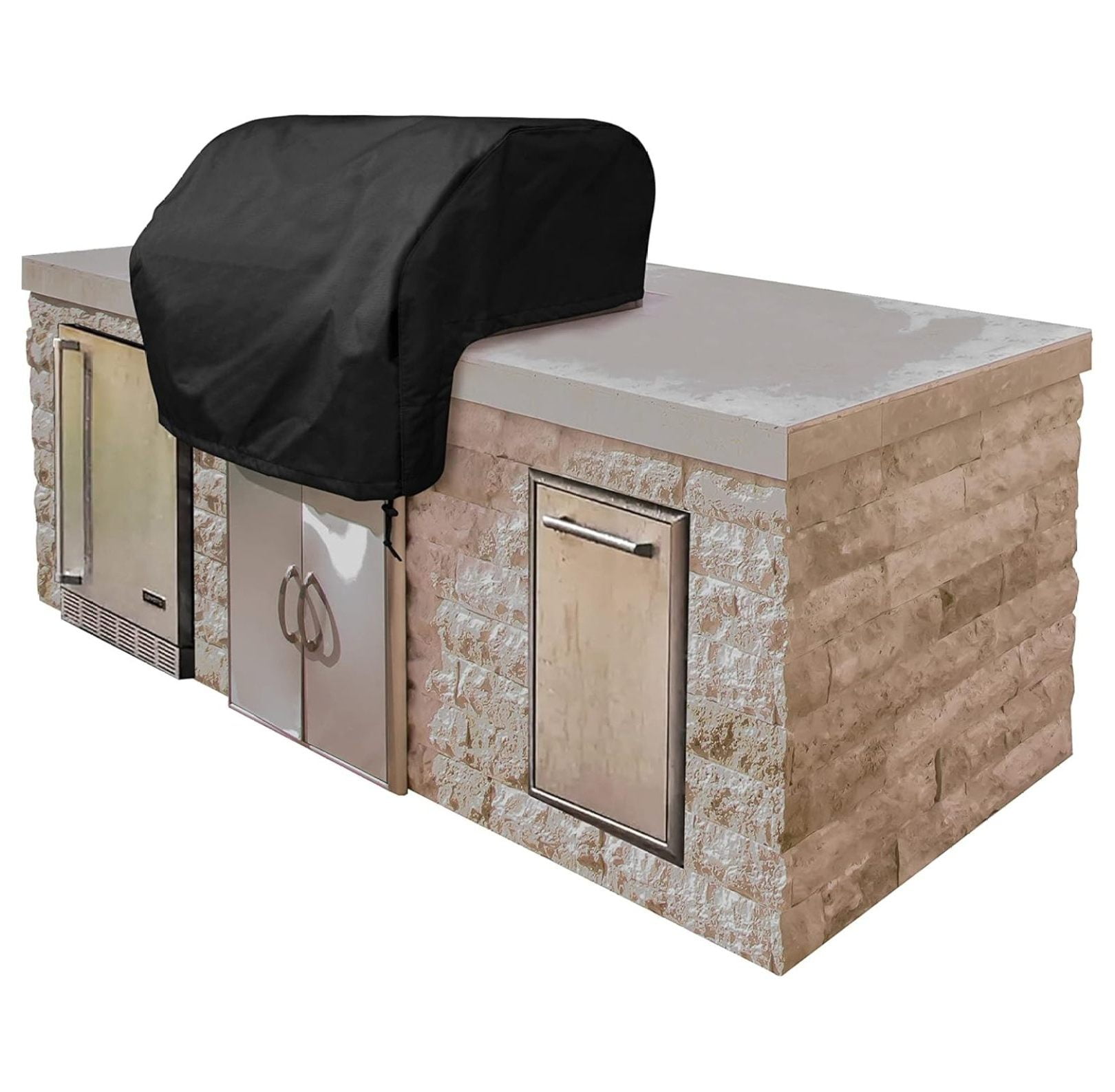 saney Built–in Grill Cover - Heavy-Duty Polyester, Weather Resistant ...