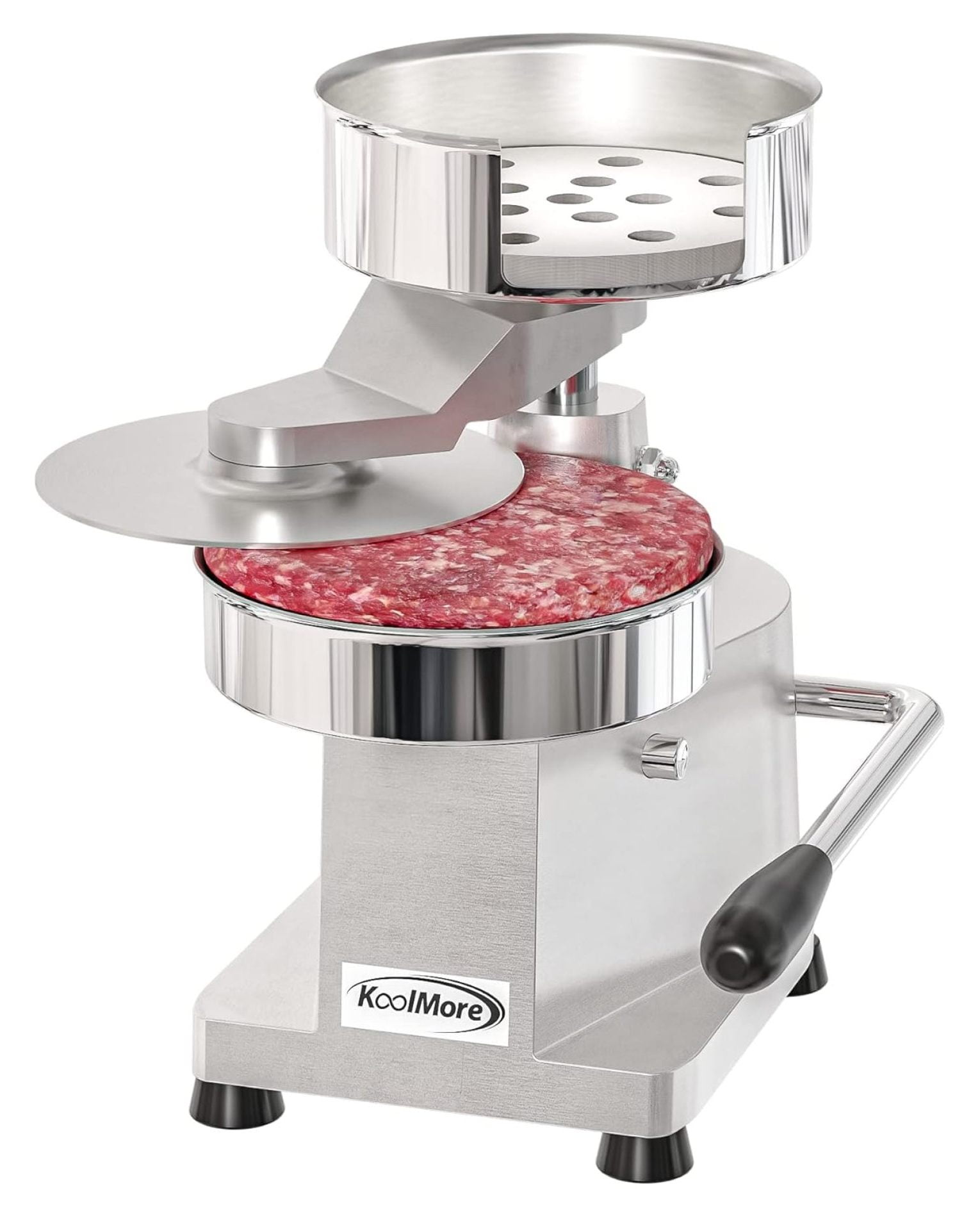 saney Burger Press Patty Maker for 6” Hamburgers, Stainless-Steel ...