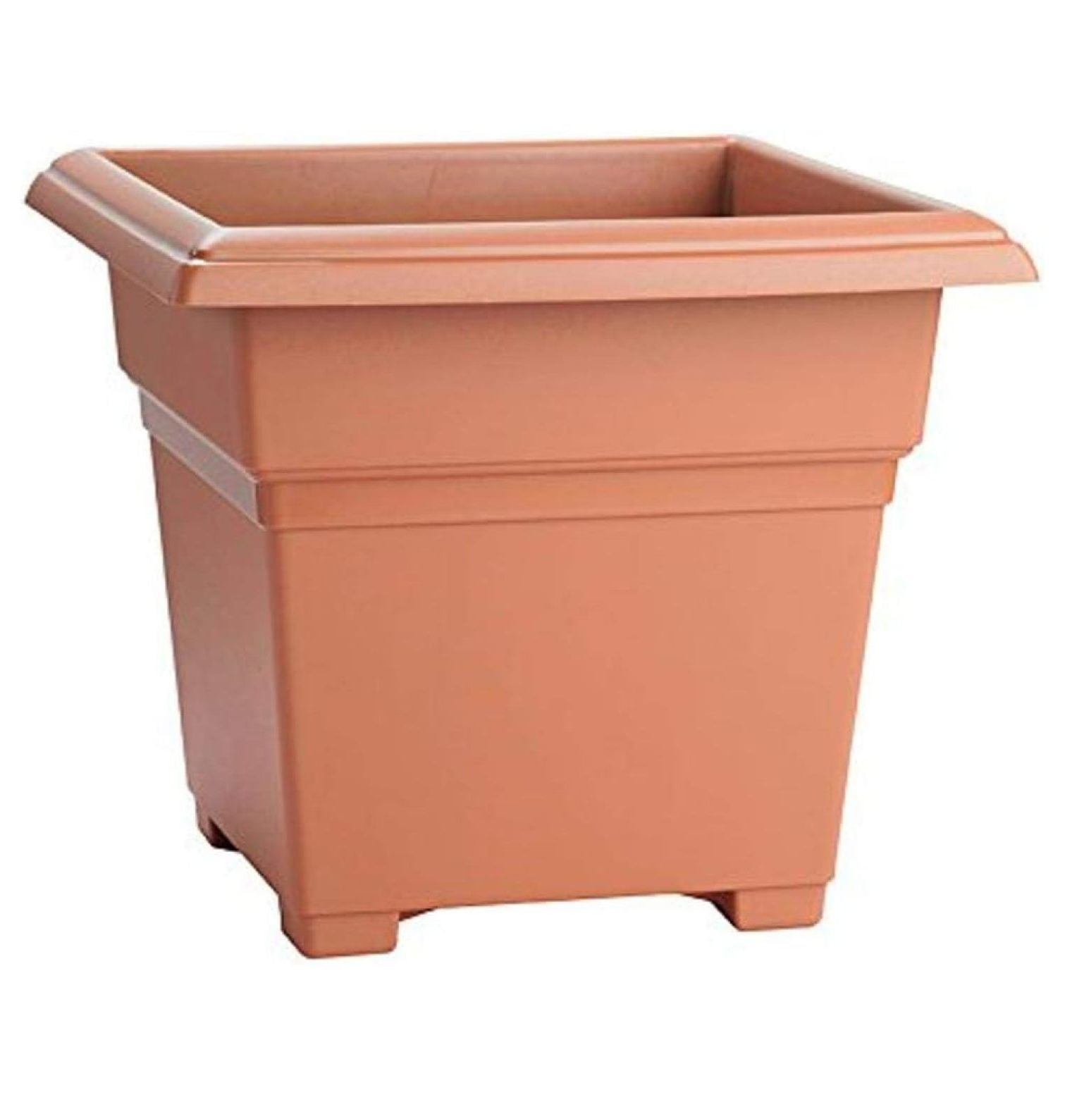 saney Countryside Square Planter, Terra Cotta, 18-Inch - Walmart.com