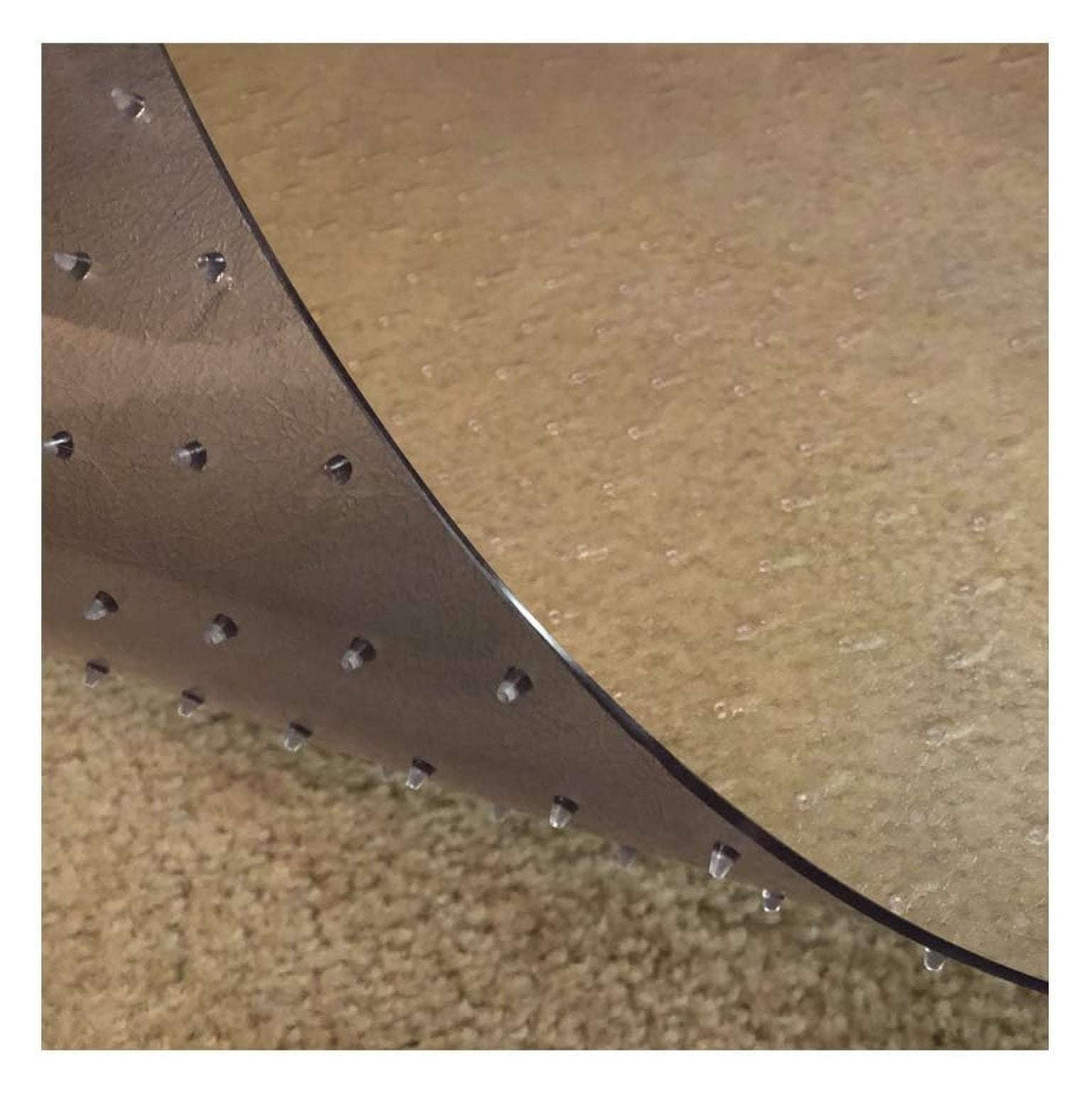 saney - Deluxe Clear Vinyl, Plastic Floor Runner/Protector for Deep ...