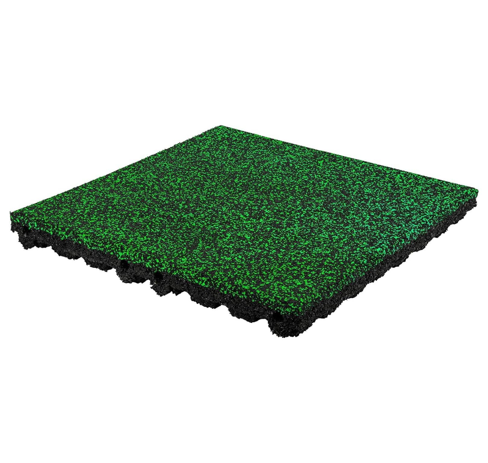 saney Elevate Rubber Playground Tiles - 2" High Density Interlocking ...