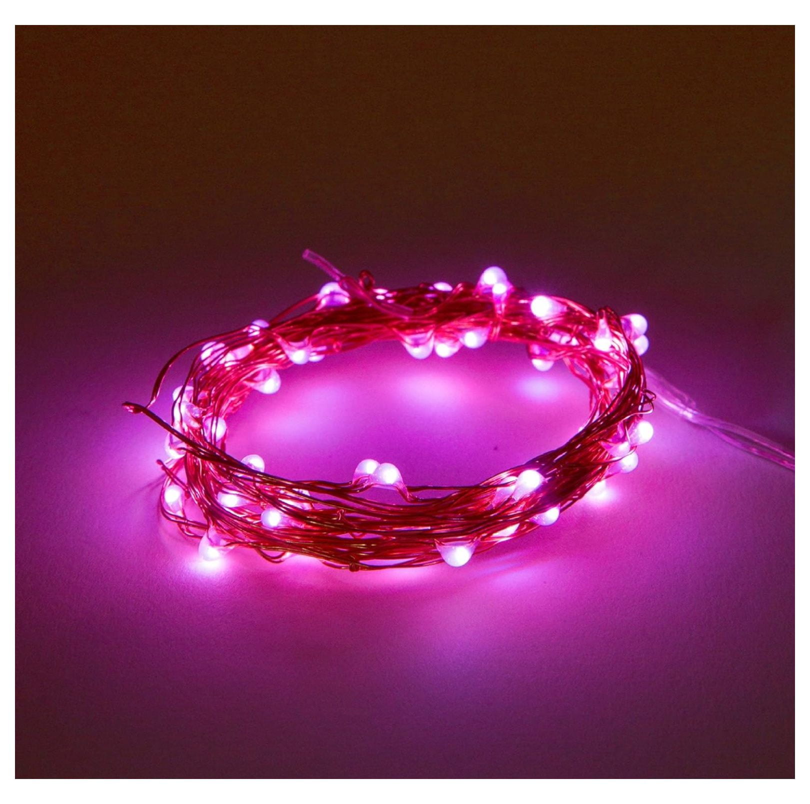 saney Fairy Lights - Battery Operated - 6 Foot 20 LED Micro Lights on ...