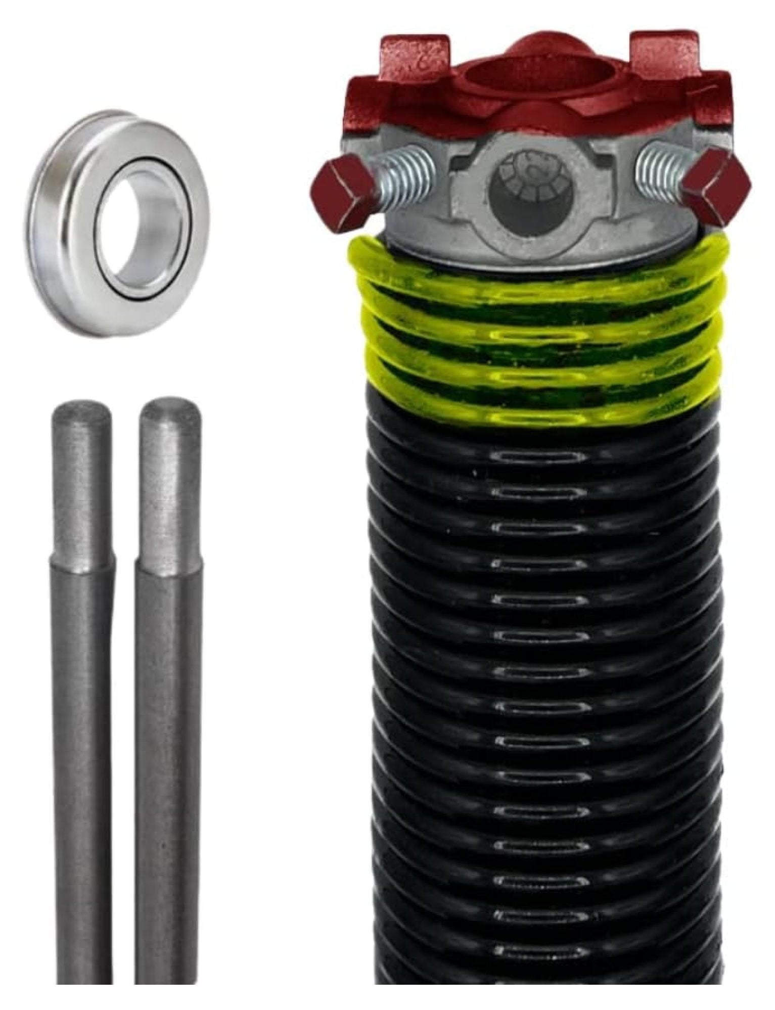 saney Garage Door Torsion Spring (207 x 1.75 x 25) | 1'' Steel Bearing ...