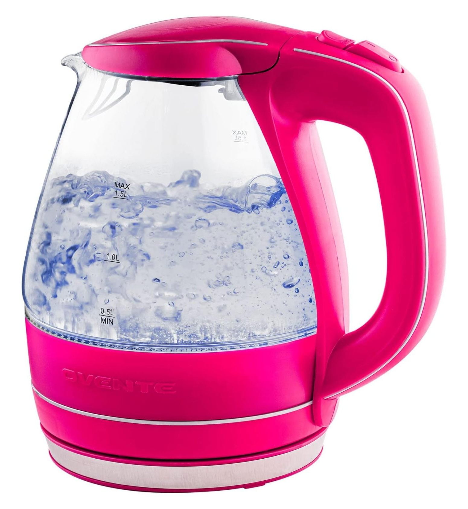 saney Glass Electric Kettle Hot Water Boiler 1.5 Liter Borosilicate ...