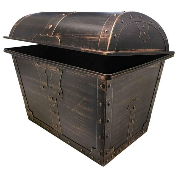 saney Large Plastic Treasure Chest Classroom Rewards Pirate Party Goody ...