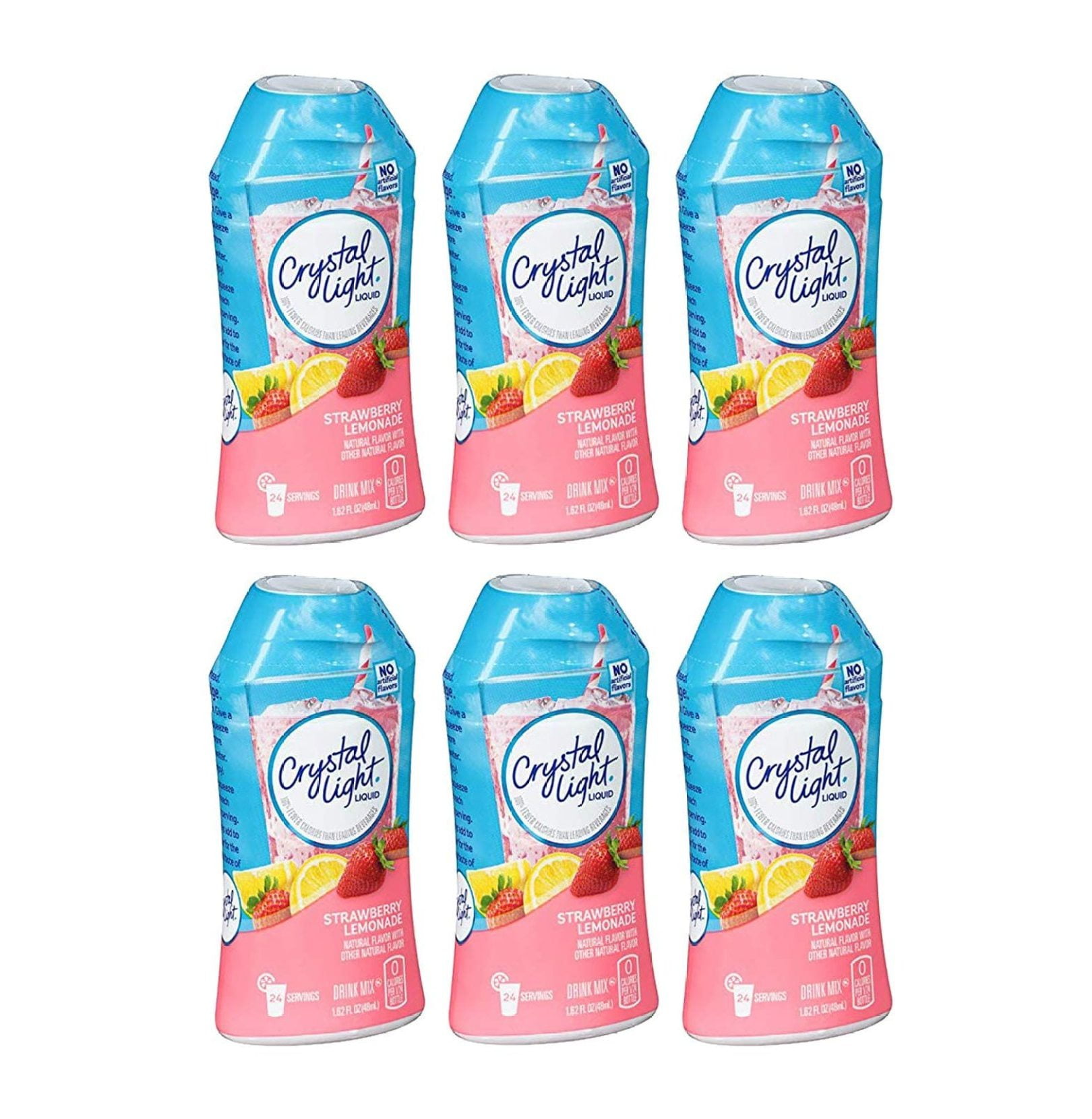 saney Liquid Drink Mix, Strawberry Lemonade, 1.62 Fl. Oz. (Pack of 6 ...