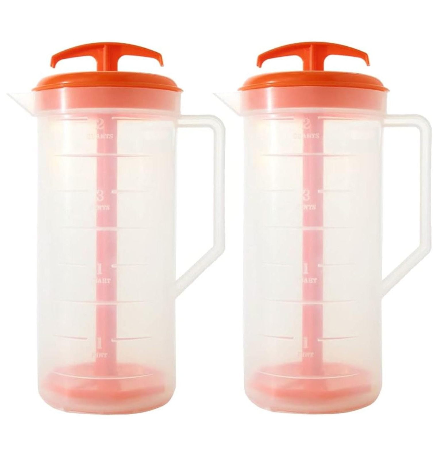 saney - Mixing Pitcher for Drinks, Plastic Water Pitcher with Lid and ...