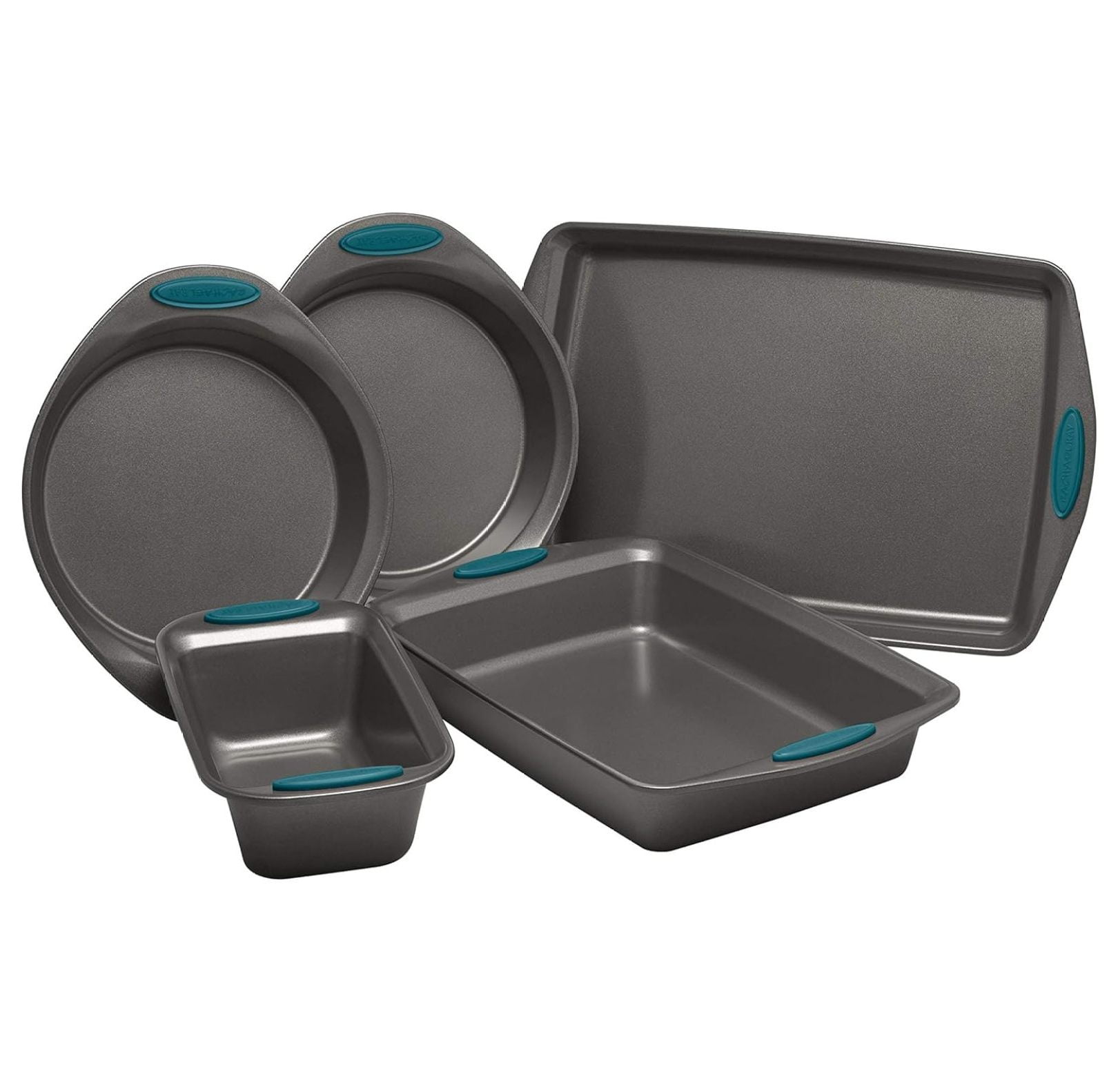 saney Nonstick Bakeware Set with Grips includes Nonstick Baking Pans ...
