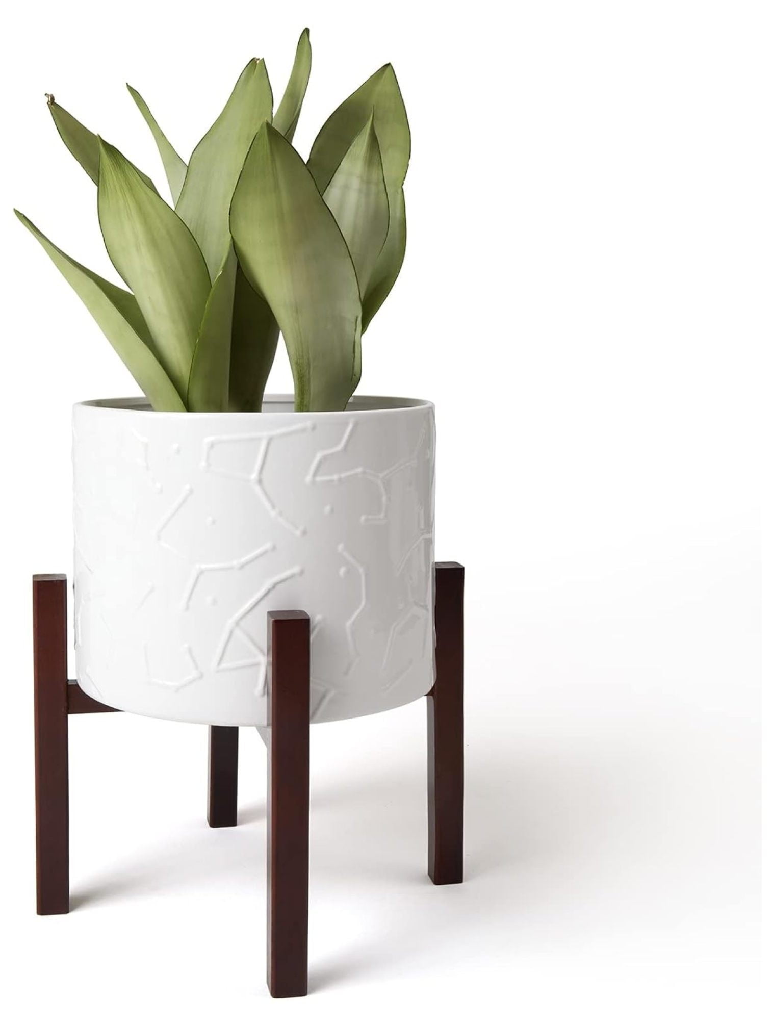 saney Plant-Pots Flower Pots,10 Inch Plant Pot Ceramic Planter with ...