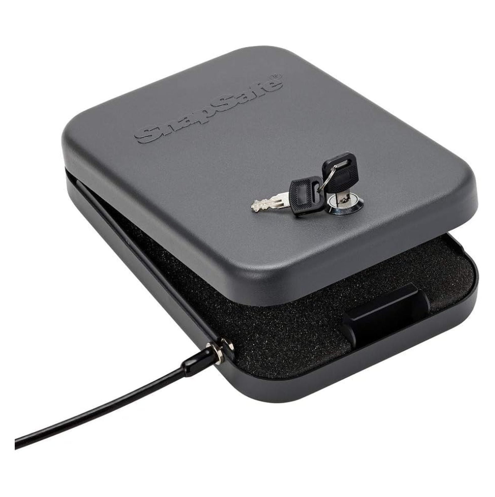 saney Portable Lock Box for and Valuables – Includes Lock Box, 2 Keys ...