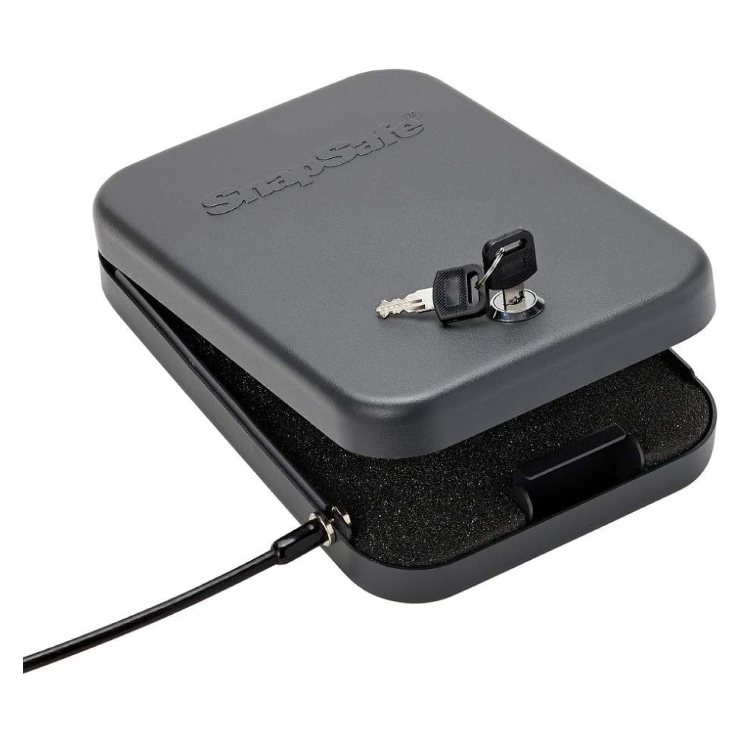 saney Portable Lock Box for and Valuables – Includes Lock Box, 2 Keys ...