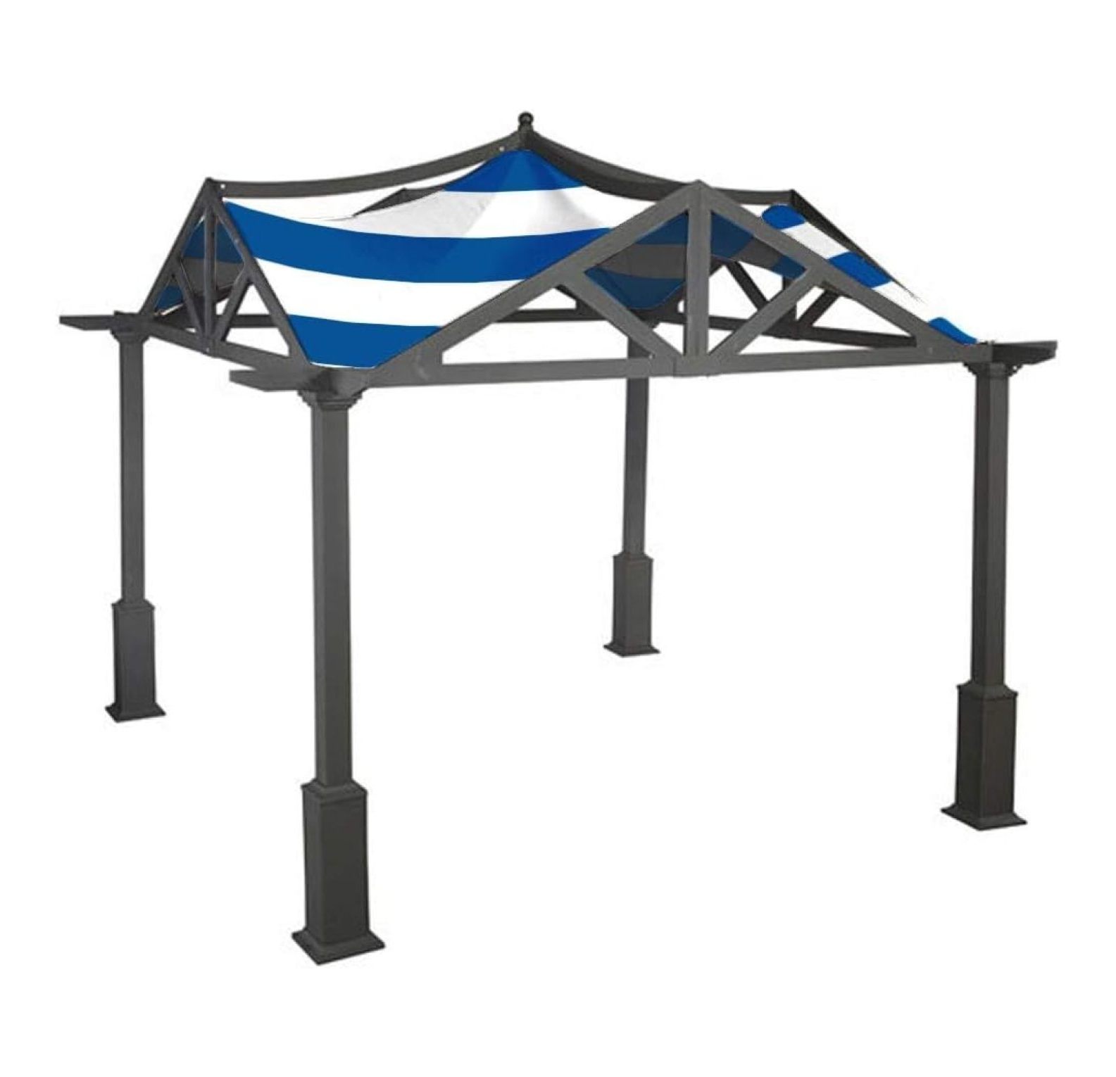 saney Replacement Canopy for Garden Treasures Pergola Gazebo - Standard ...