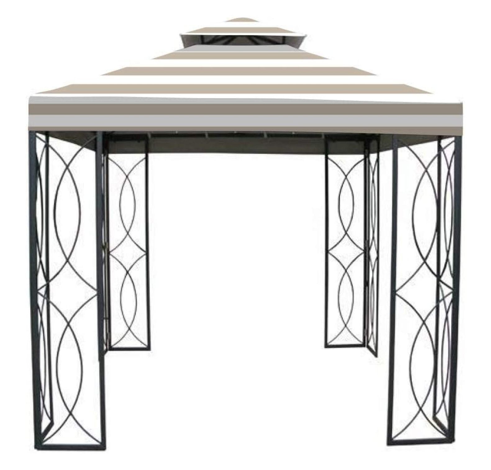 saney Replacement Canopy for The Garden Treasures 8x8 S-582D Gazebo ...