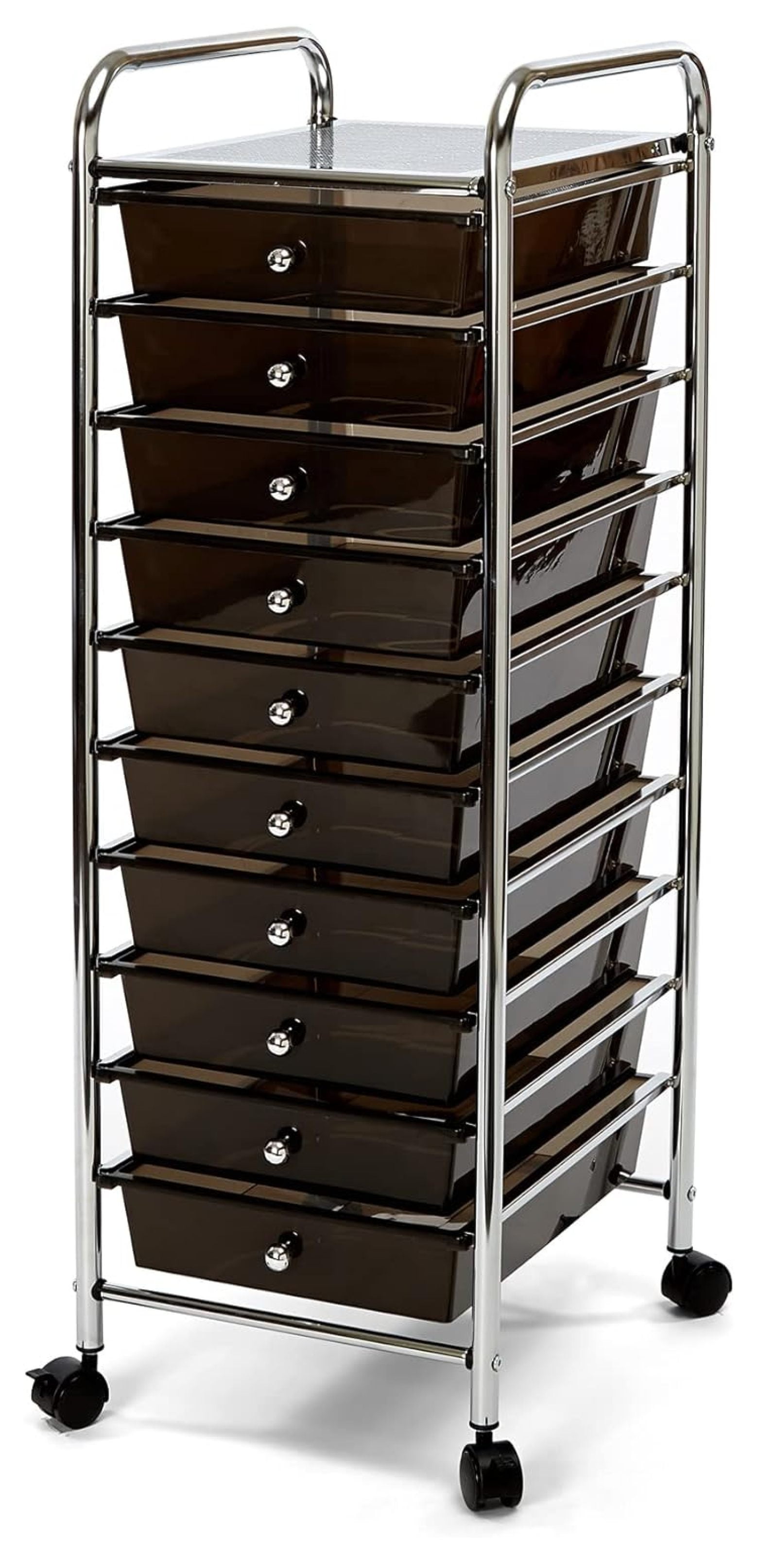 saney Rolling Utility Organizer Storage Cart, for Home Office, School ...