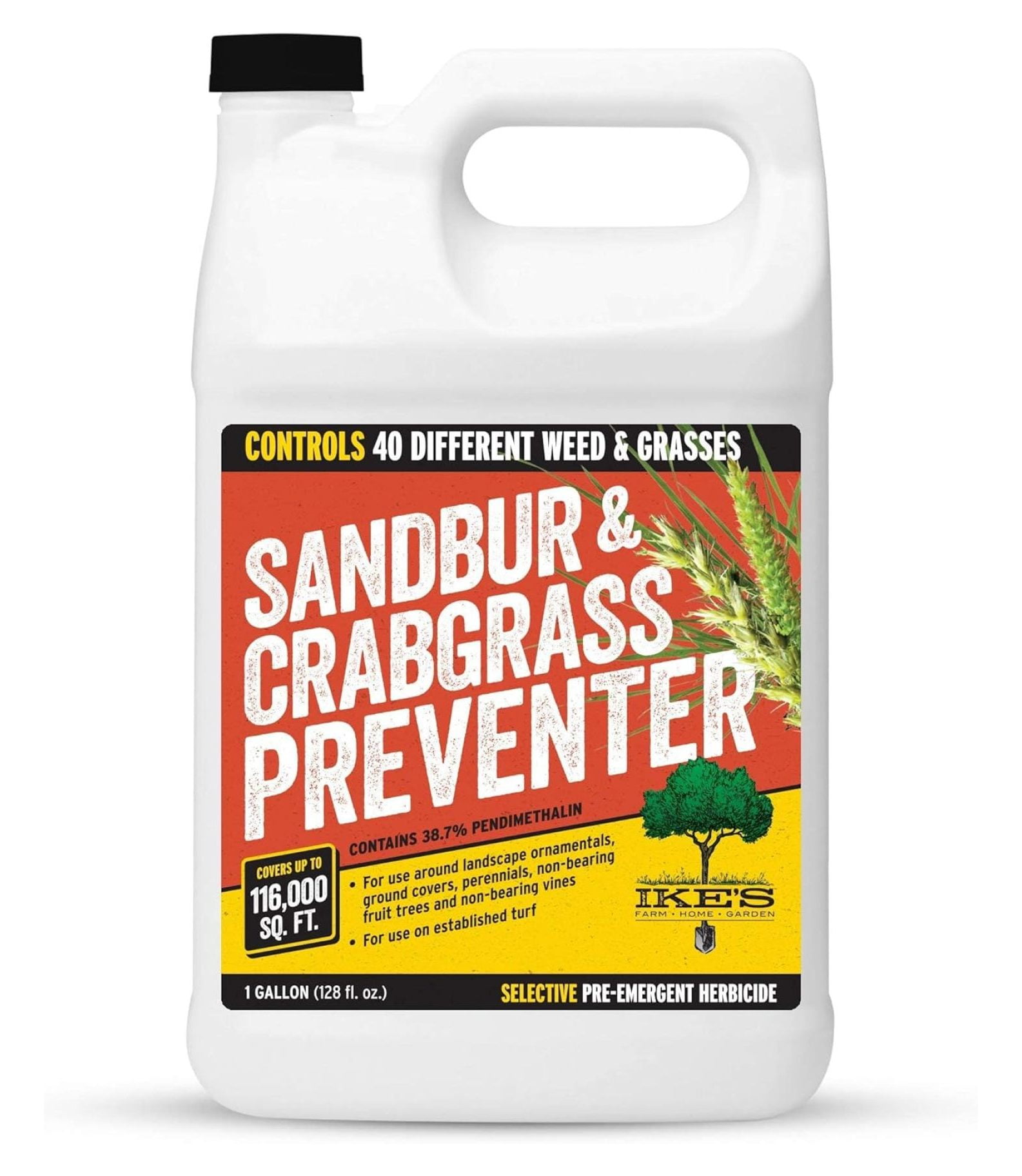 saney Sandbur & Crabgrass Preventer | Stop Unwanted Weeds and Grasses ...