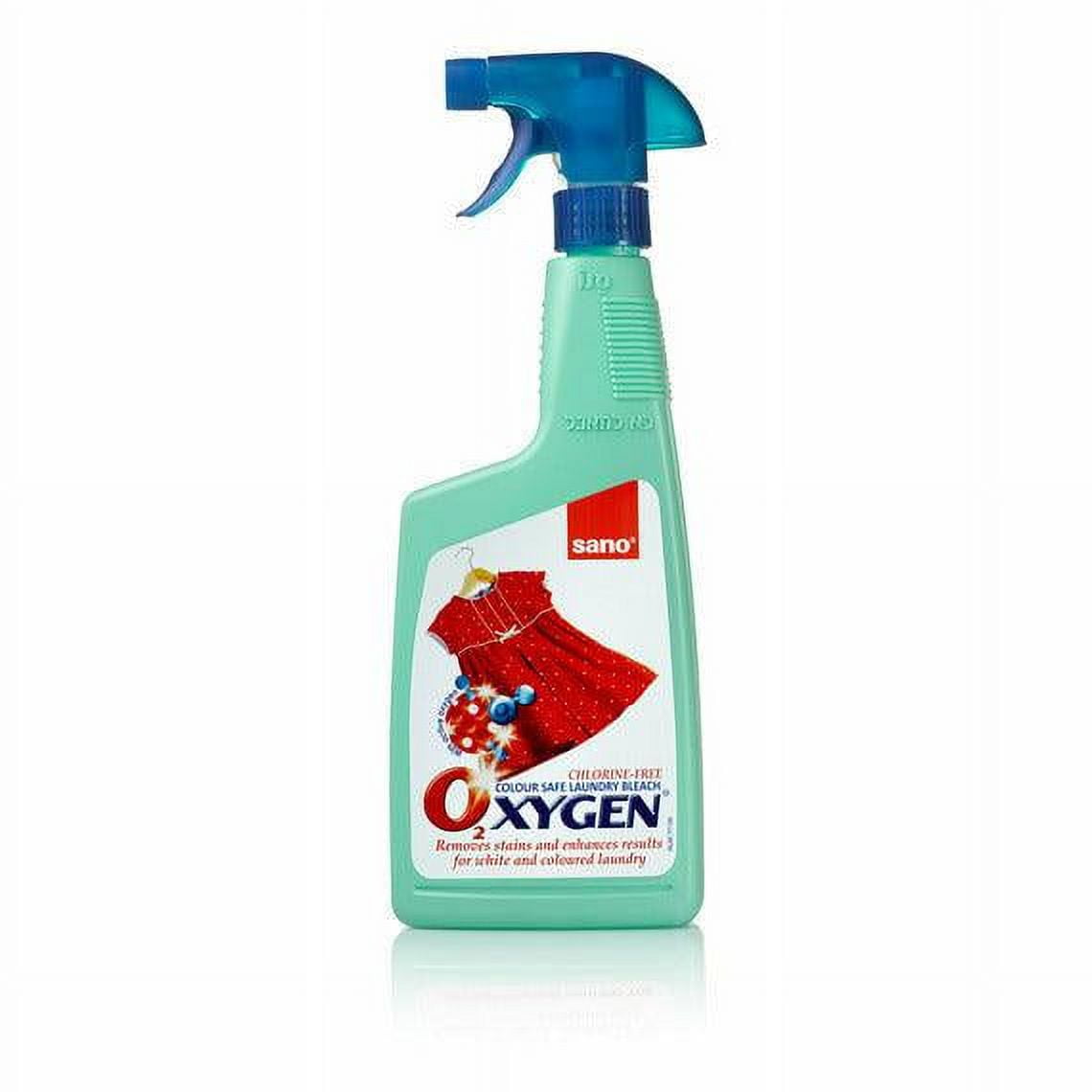 sano | Oxygen Color-Safe Laundry Bleach - Stain Removal Spray | 750 ML ...