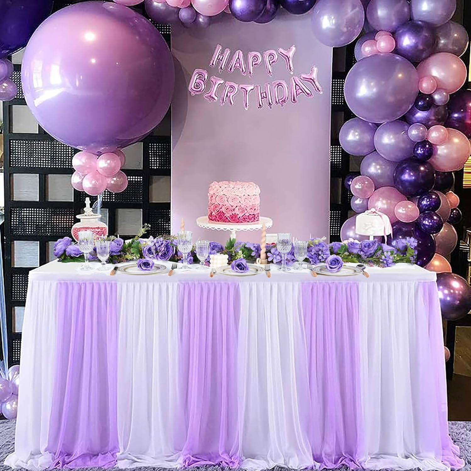 sasyxdc 2Pack Artificial Peony Flower Garland - 6ft/Strand Silk Peony Garland with Pink Flowers ...