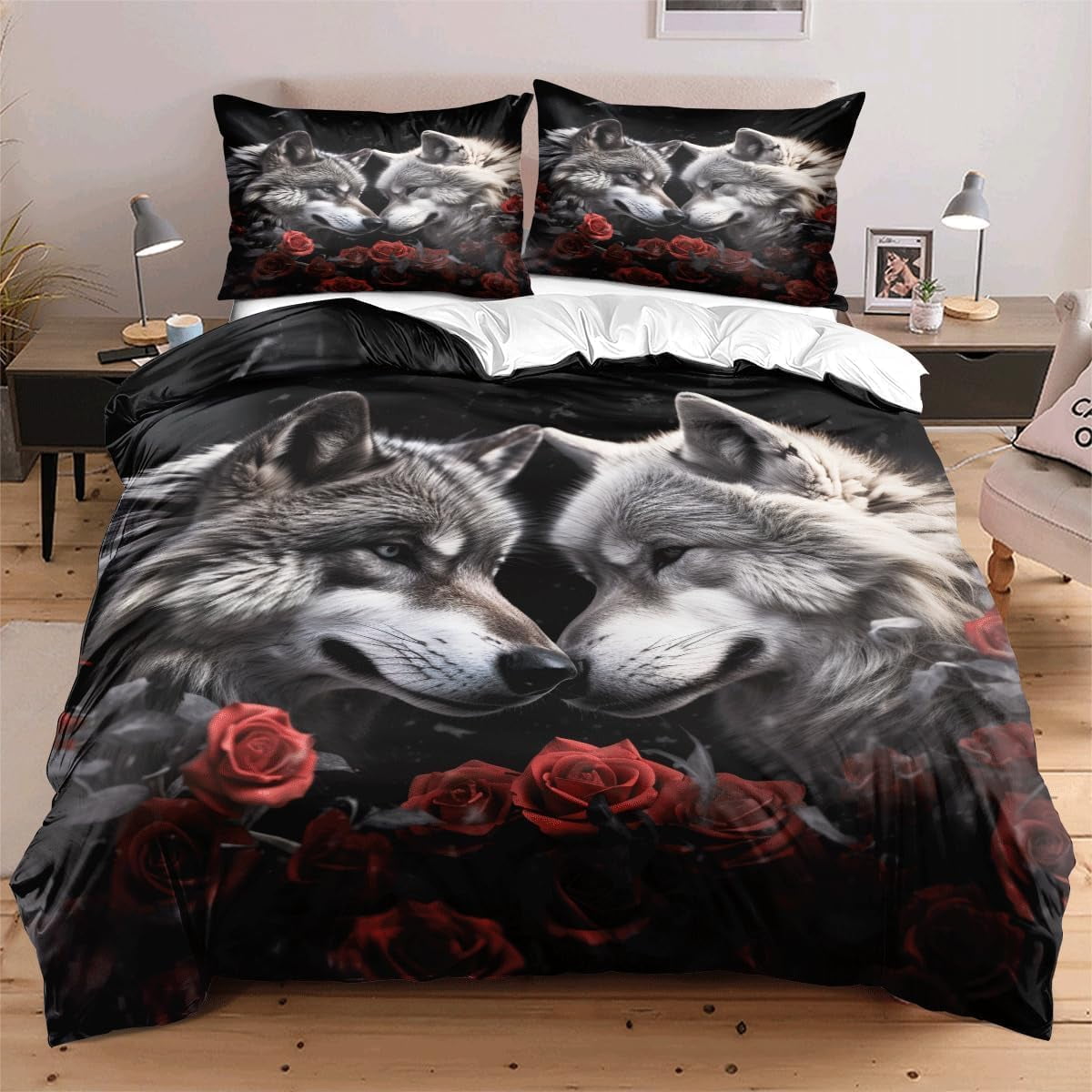 sasyxdc 3D Printed Bedding Set for Adult Kids Boys Girls Bedroom Indian ...