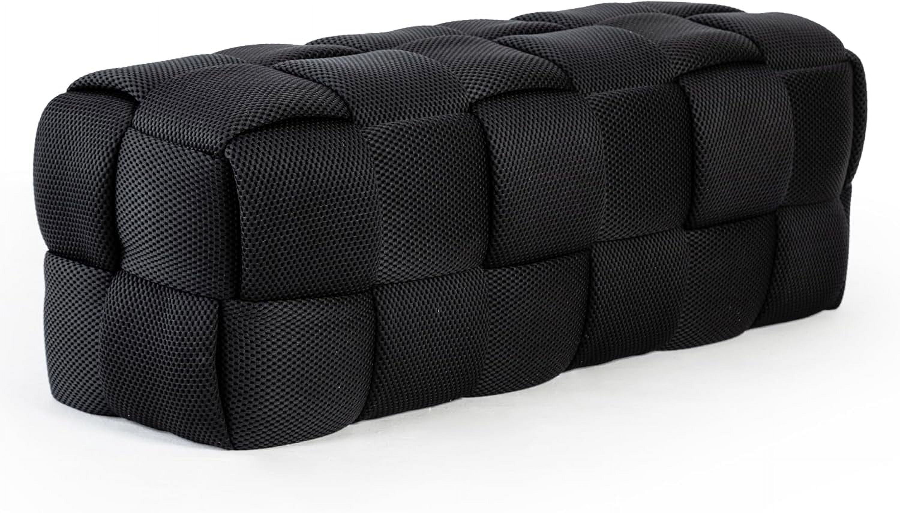 sasyxdc 47.6" Square Ottoman Bench Cube Ottoman Foot Rest End of Bed ...