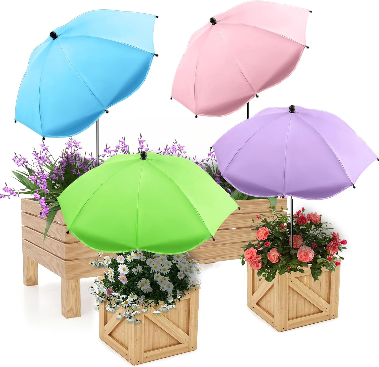 sasyxdc ANLIZY Plant Shades for Plants 4 Pack Plant for Potted Plants ...
