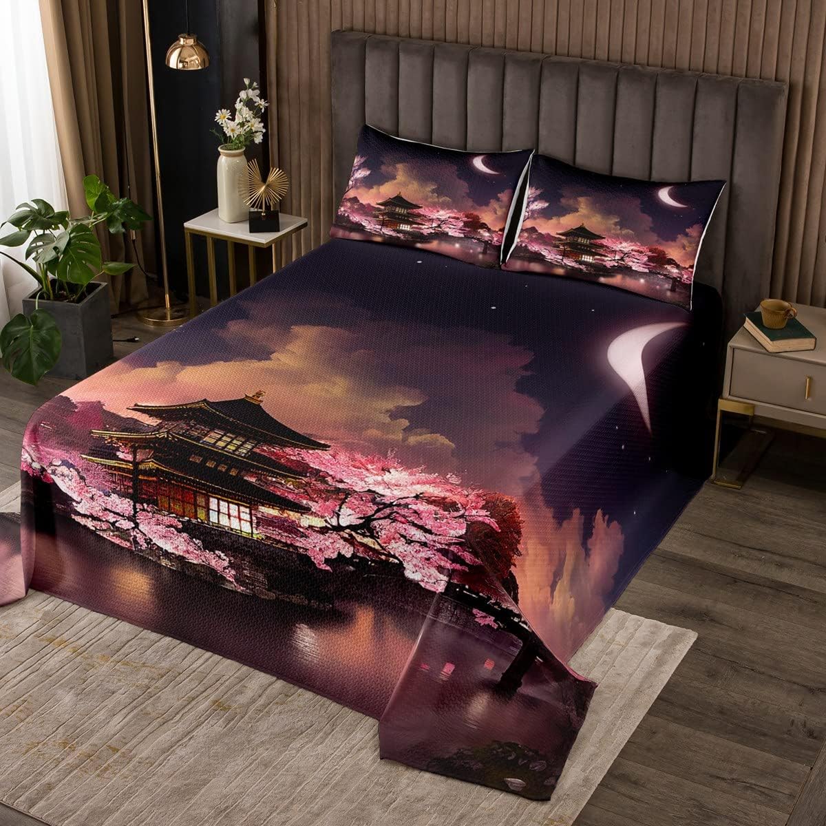 sasyxdc Boho Cowboy Bedding Set King Size Retro Tribal Brown Stripes ...