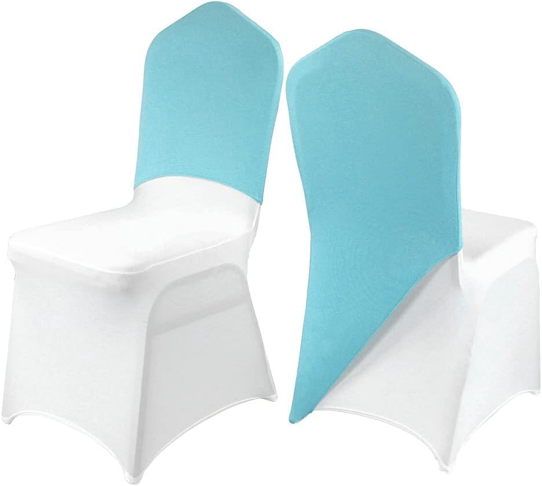 sasyxdc Chair Cap Covers Sashes Bands Hood Hat-Lake Blue - Walmart.com