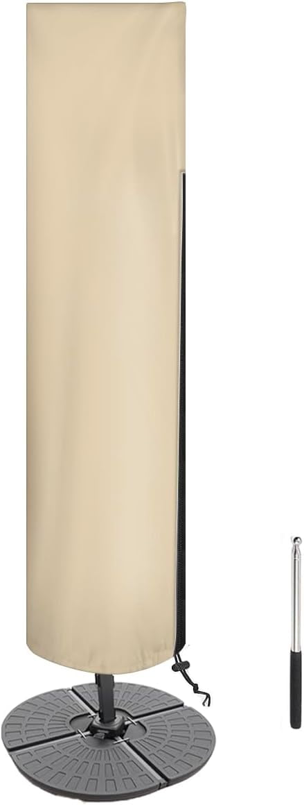 sasyxdc Cover Waterproof Cover with Rod Offset Cover for Cantilever ...