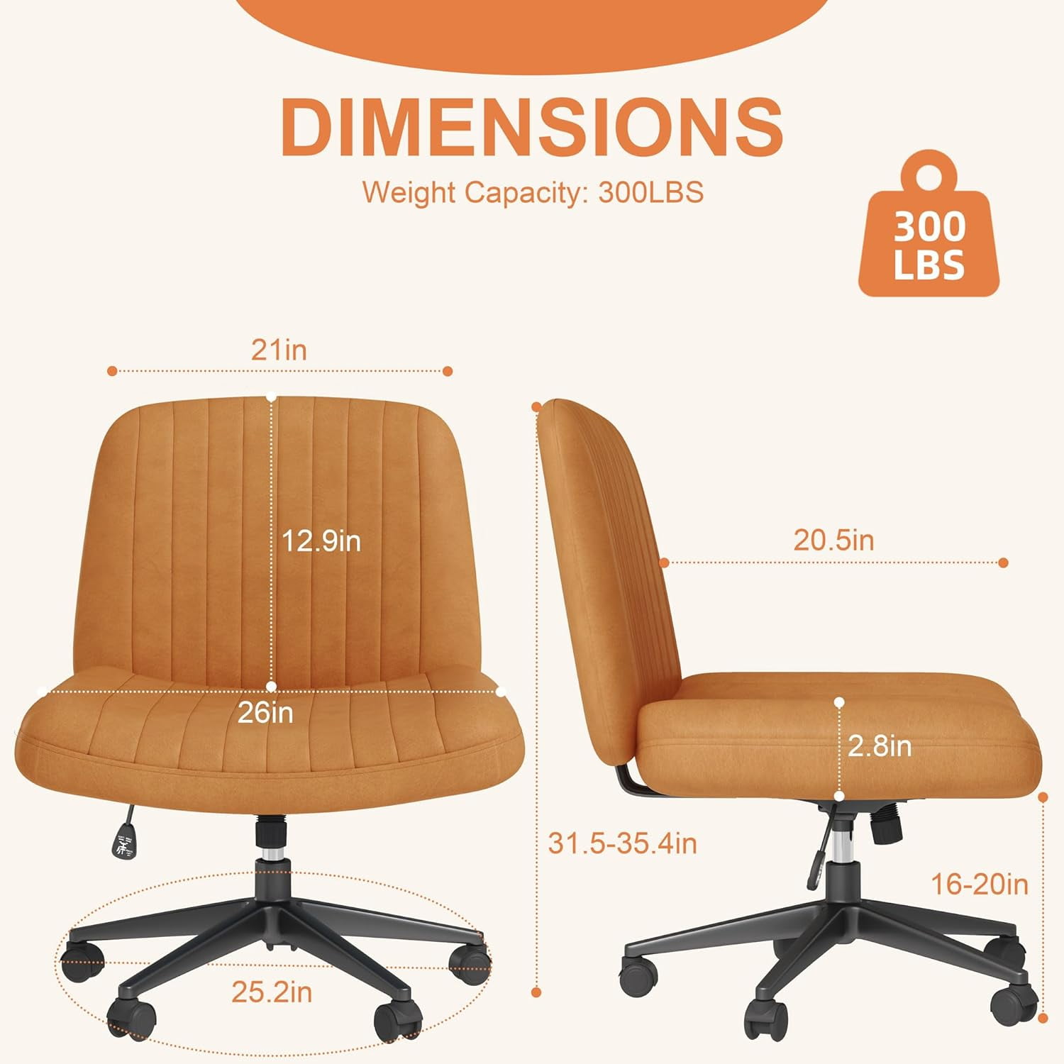 sasyxdc Criss Cross Chair Cross Legged Office Seat No Wheels Armless ...