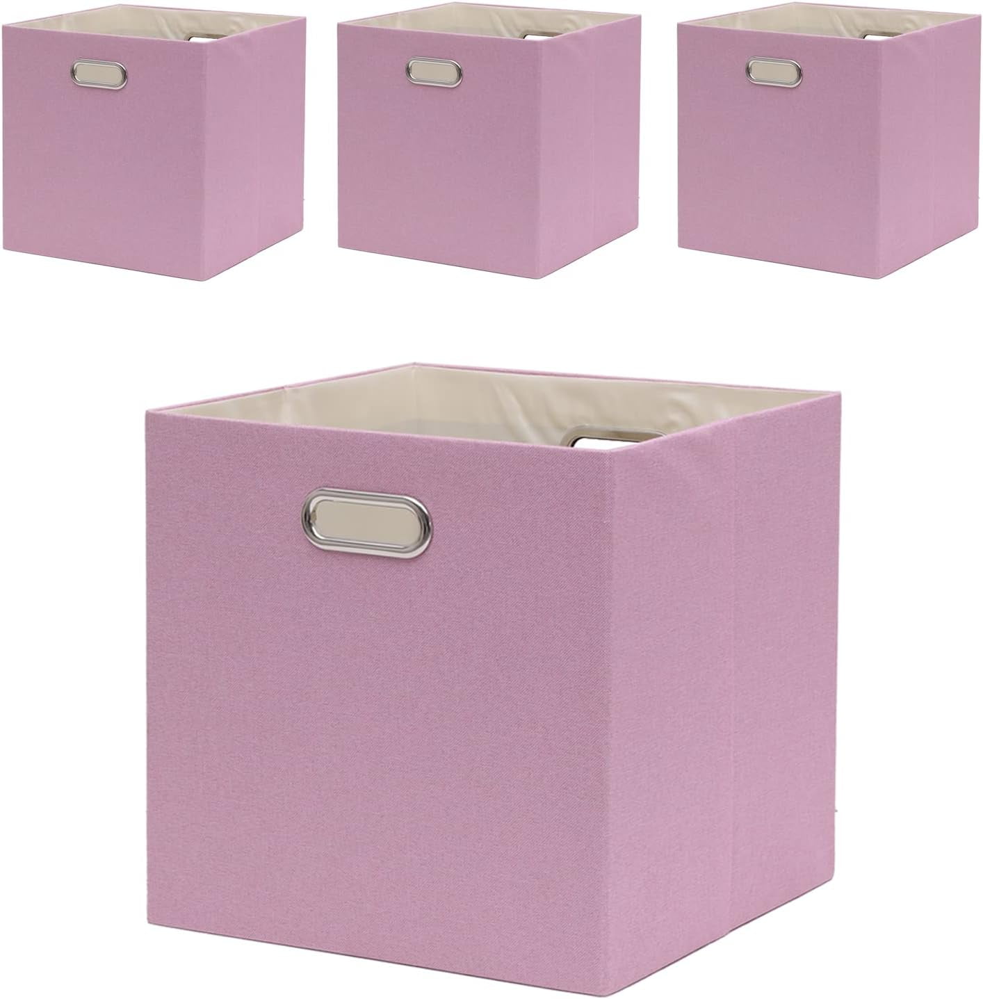 sasyxdc Cube Storage Bins 11×11 Polyester Foldable with Handles ...