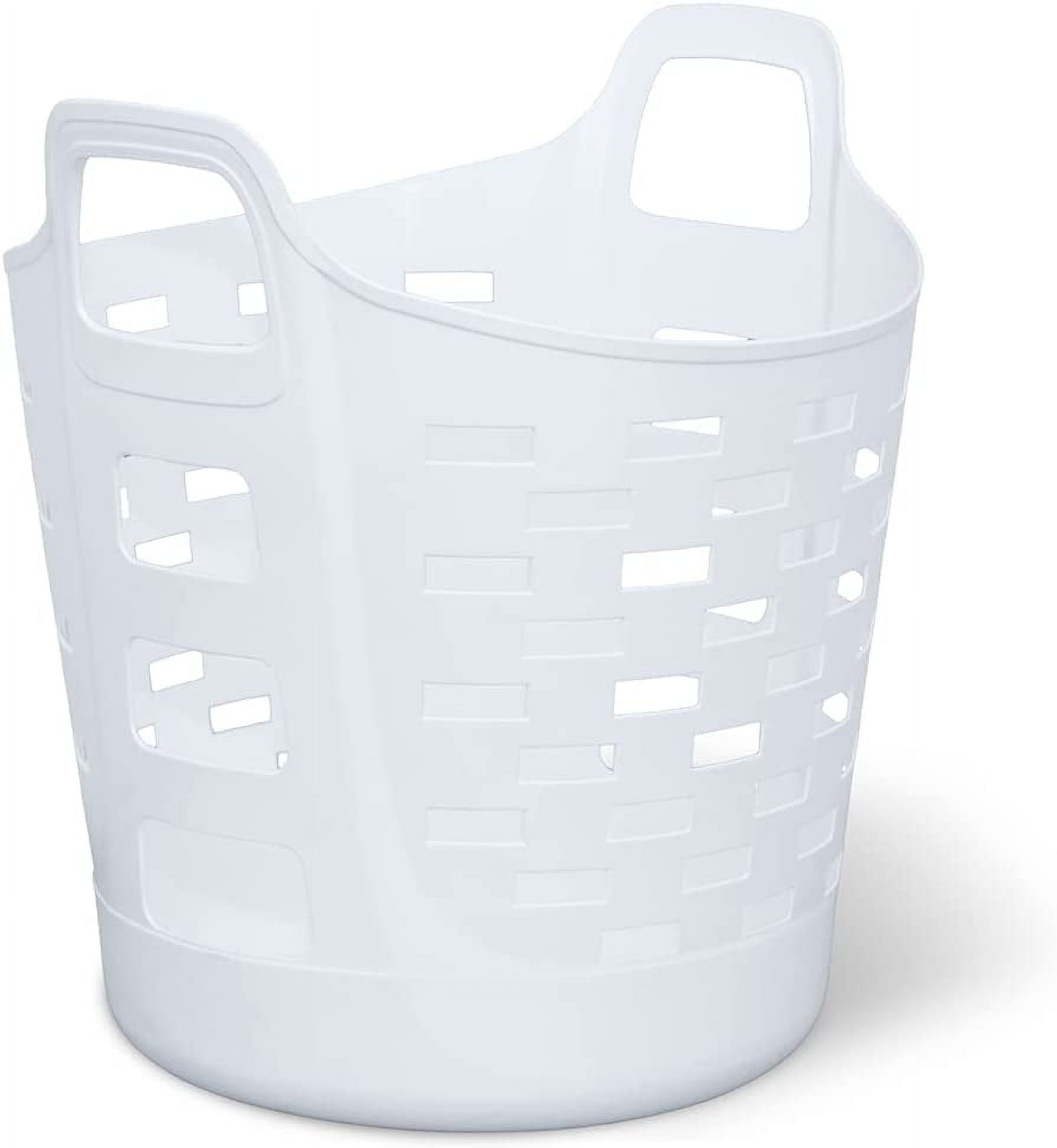 sasyxdc Flexible Laundry Basket - Tall Plastic Hamper for Clothes ...