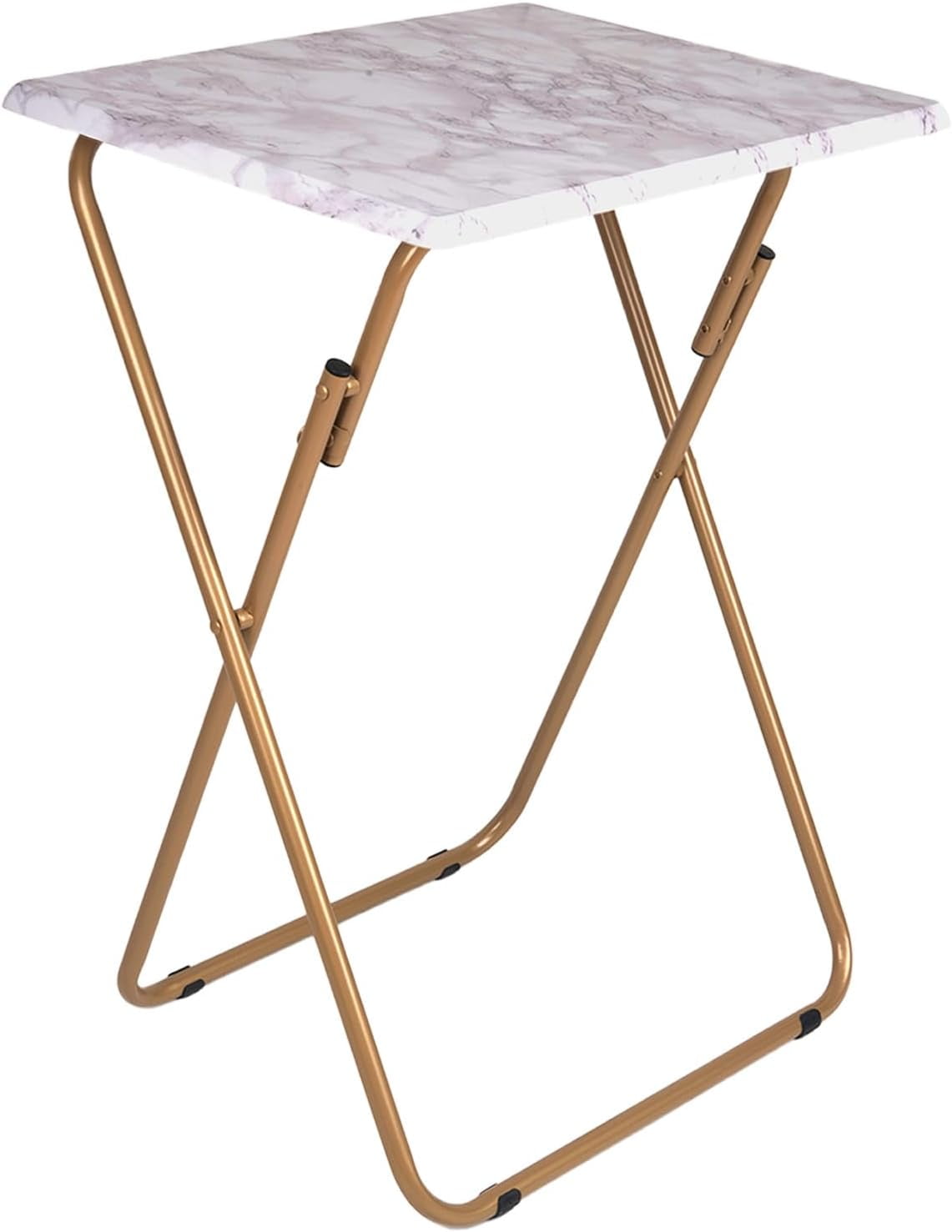 sasyxdc Folding Tray Table Folding TV Tray Table 26 Inch Sturdy ...