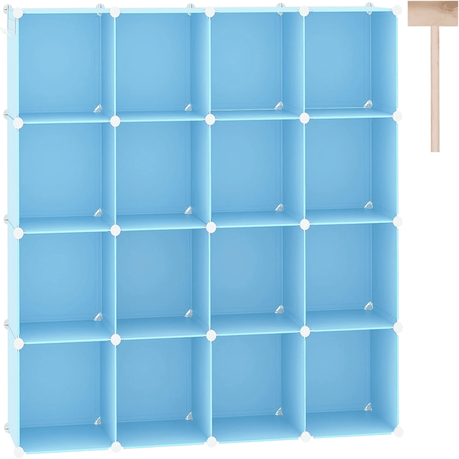 sasyxdc KFHDMCV C&AHOME Cube Storage Organizer 16-Cube Shelves Units ...