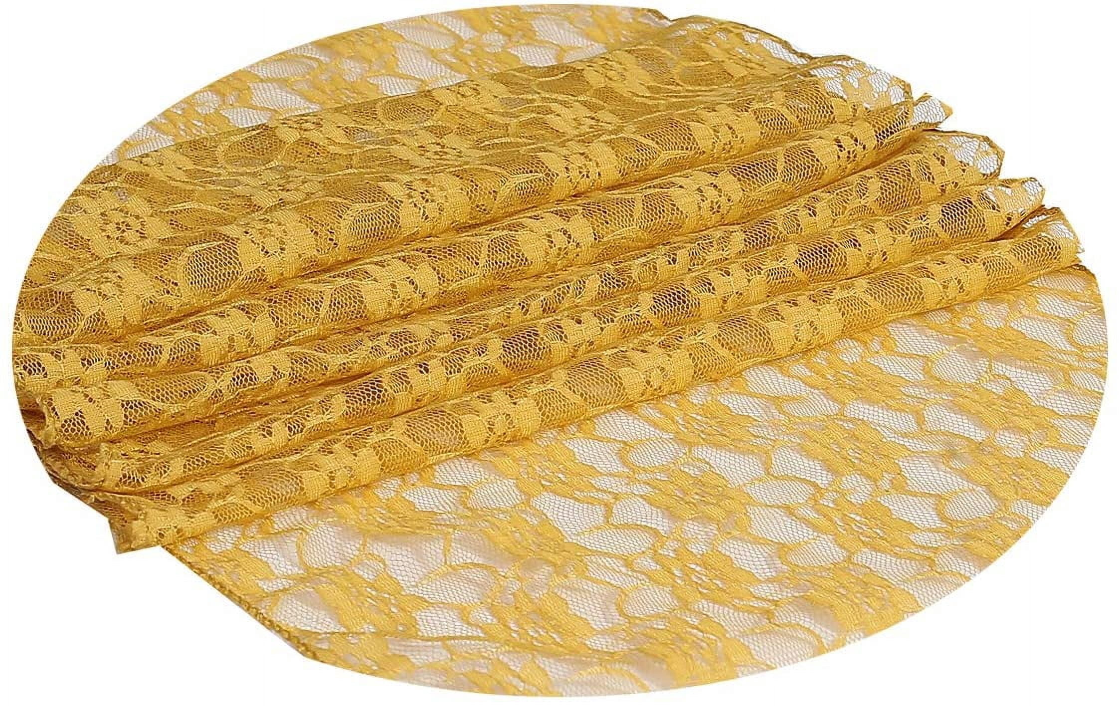sasyxdc MDS Pack of 50 Vintage Lace Chair Bow Sashes for Wedding Events ...