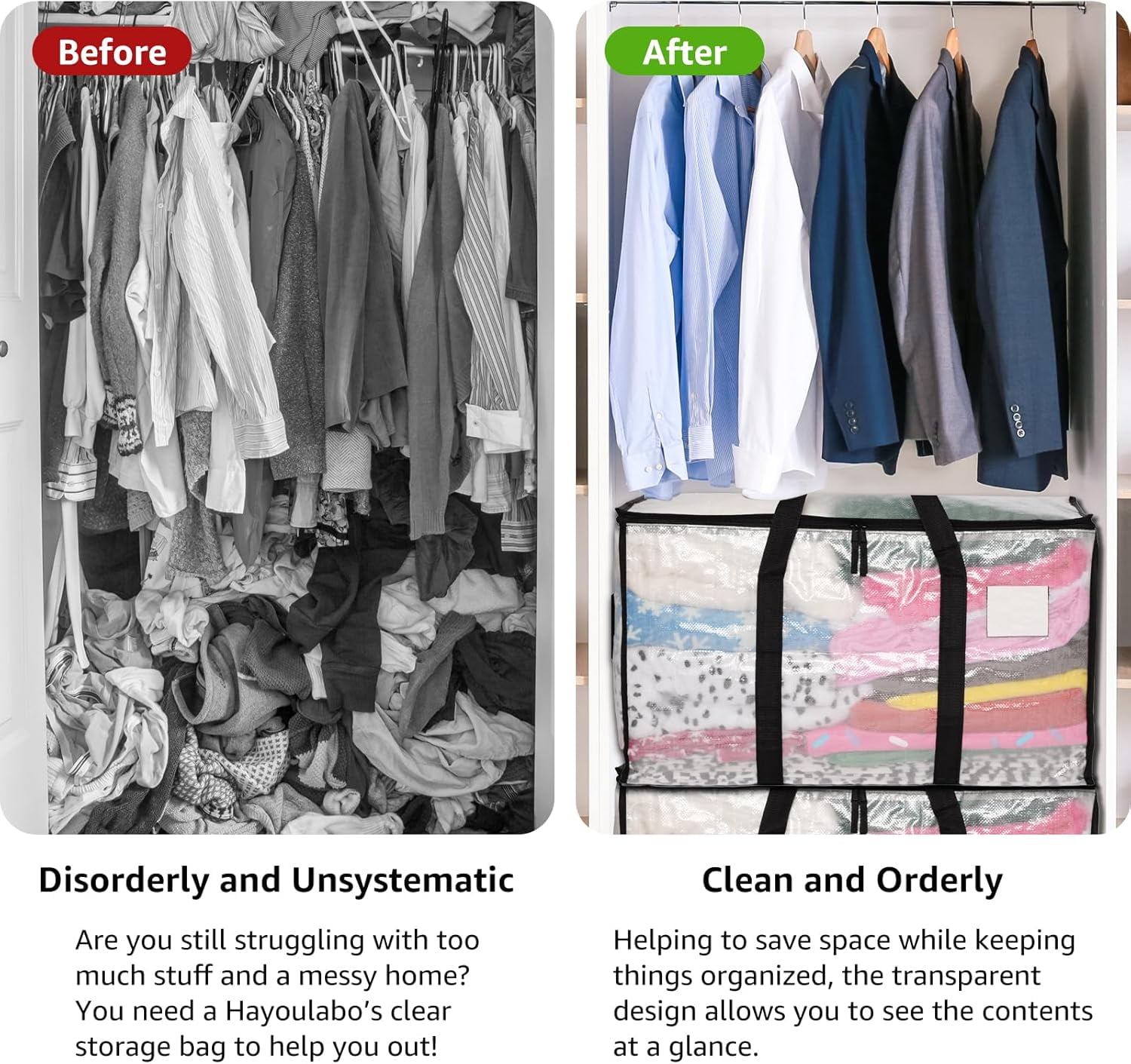 sasyxdc Moving Bags Heavy Duty Extra Large Alternative for Moving Boxes ...