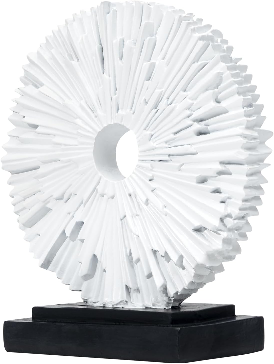 sasyxdc Ocean Wave Sculpture Funky Decor Wave Sea Ornament Resin Statue ...