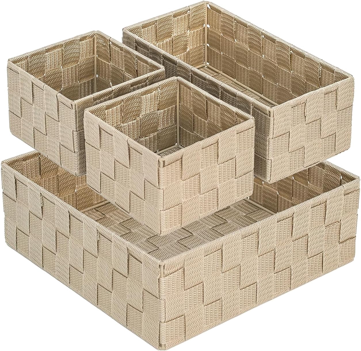 sasyxdc Organization and Storage Baskets Organizing Bins Small Woven ...