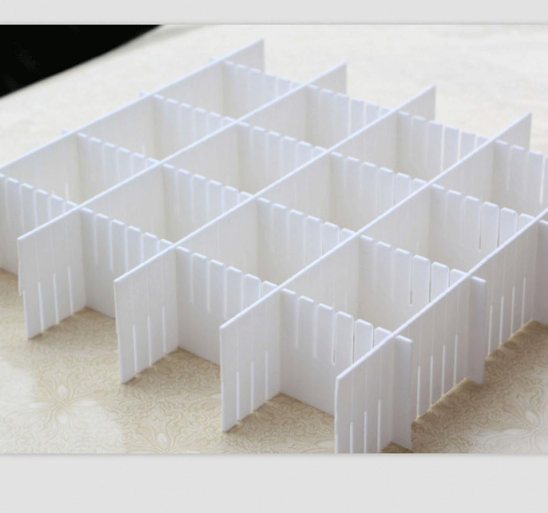 sasyxdc (Plastic Divider + Combination Accessories) Drawer Divider DIY ...