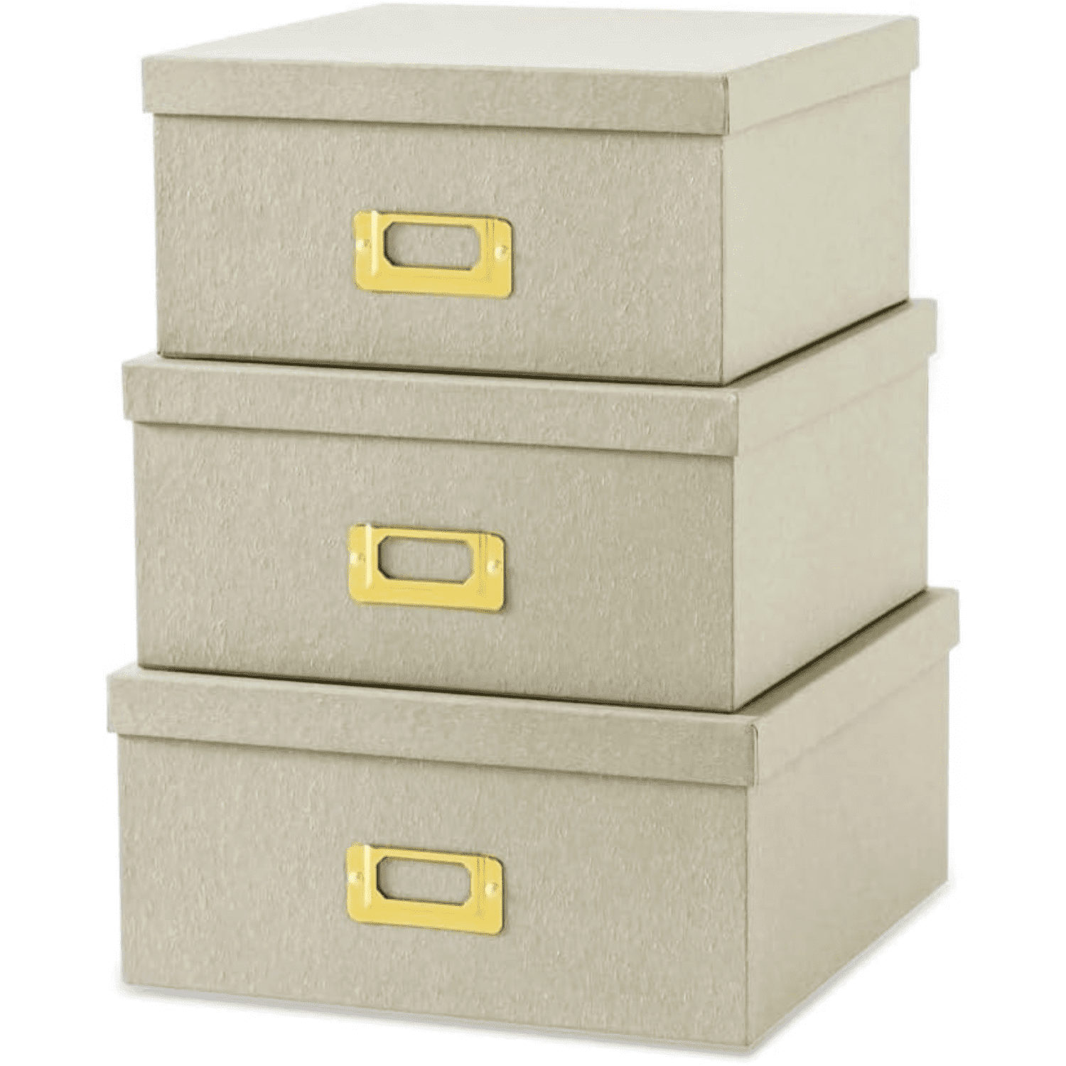 sasyxdc Soul & Lane Green Kraft Paper Boxes for Storage - Square ...