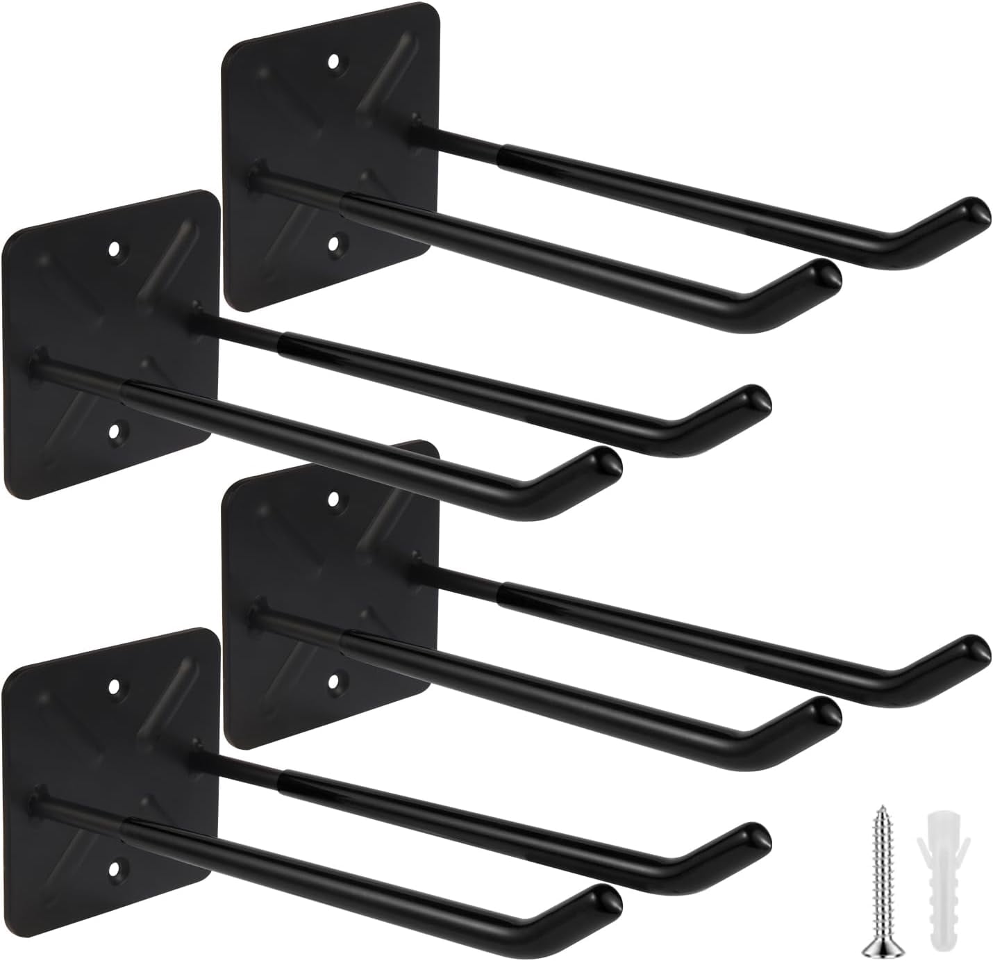 sasyxdc Steel Garage Storage Hooks Wall Tool Organizer 14 Inch Garage ...