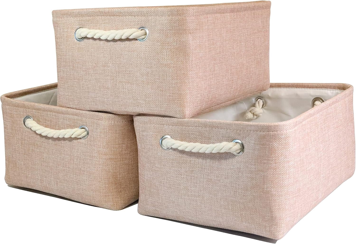 sasyxdc Storage Cubes Organizer (11x11x11) Collapsible Storage Bins for ...