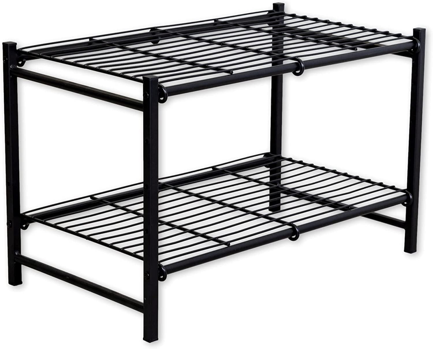 sasyxdc Teal Triangle Aspen Shoe Rack Freestanding Shoe Organizer ...